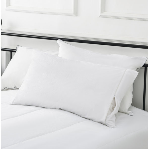 Millano Home Cotton Blend Zipper Pillow Protector | Wayfair