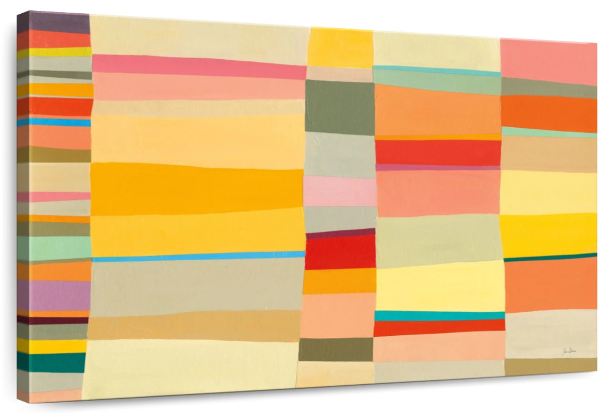 Wade Logan® Avery Sunshine Stripes I | Wayfair