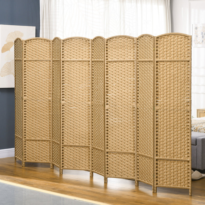 BURDOCK 8 Panel Folding Privacy Screen | Wayfair