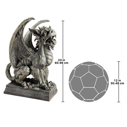 Design Toscano Gargoyle Sentinels Argos Statue & Reviews - Wayfair Canada