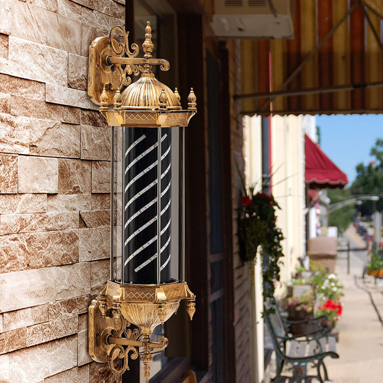 Bloomsbury Market Albarracin Barber Pole Classic Style Light, Hair ...