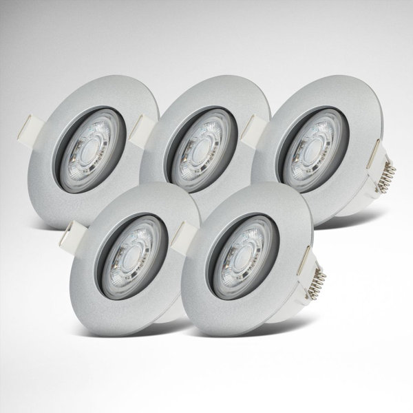 Symple Stuff 6.8cm LED Multi-Spotlight Recessed Lighting Kit | Wayfair ...