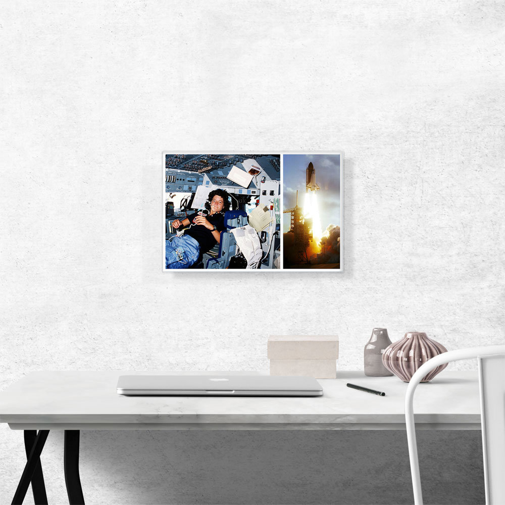 ARTCANVAS First American Woman in Space NASA Astronaut Sally Ride ...