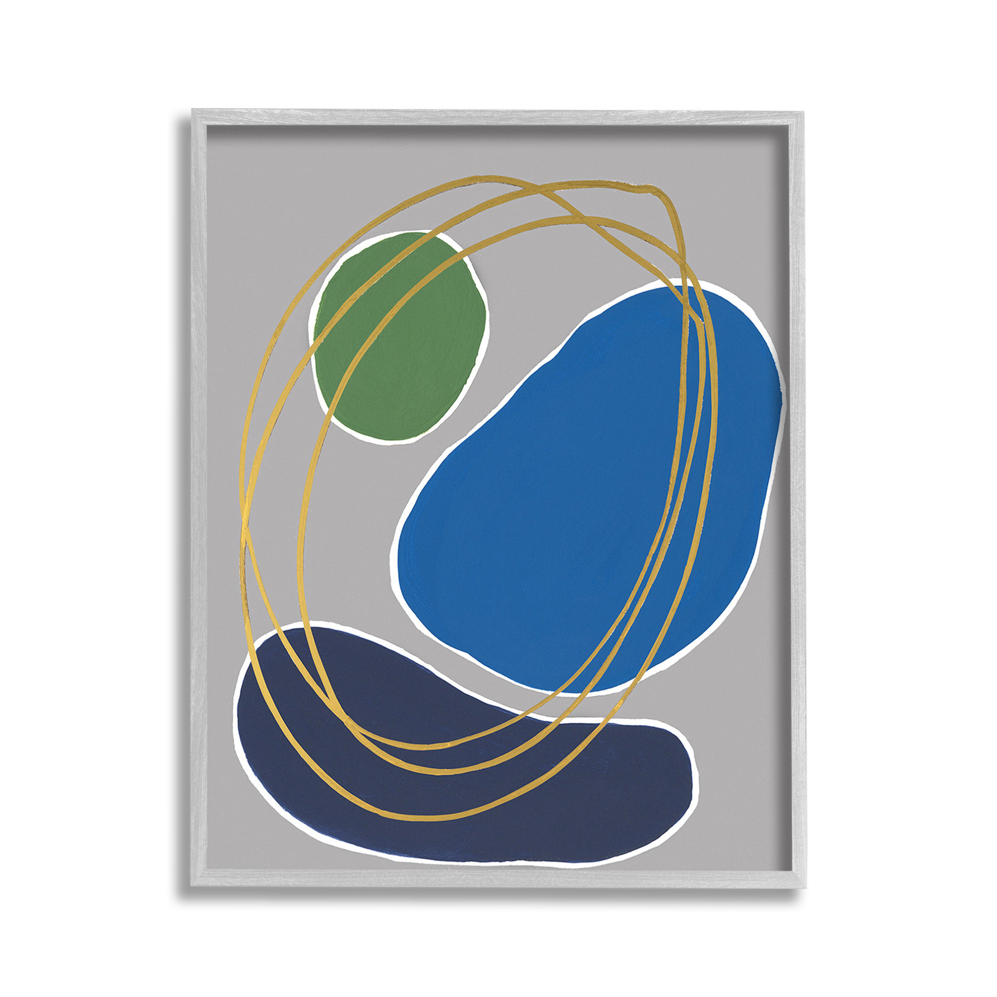 Wrought Studio™ " Oblong Geometric Shapes Single Picture Frame " by ...