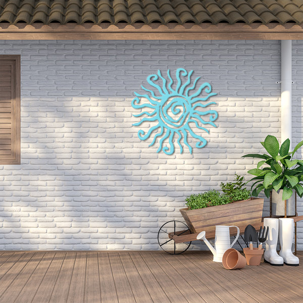 Dakota Fields Wacky Sun Wall Décor & Reviews | Wayfair