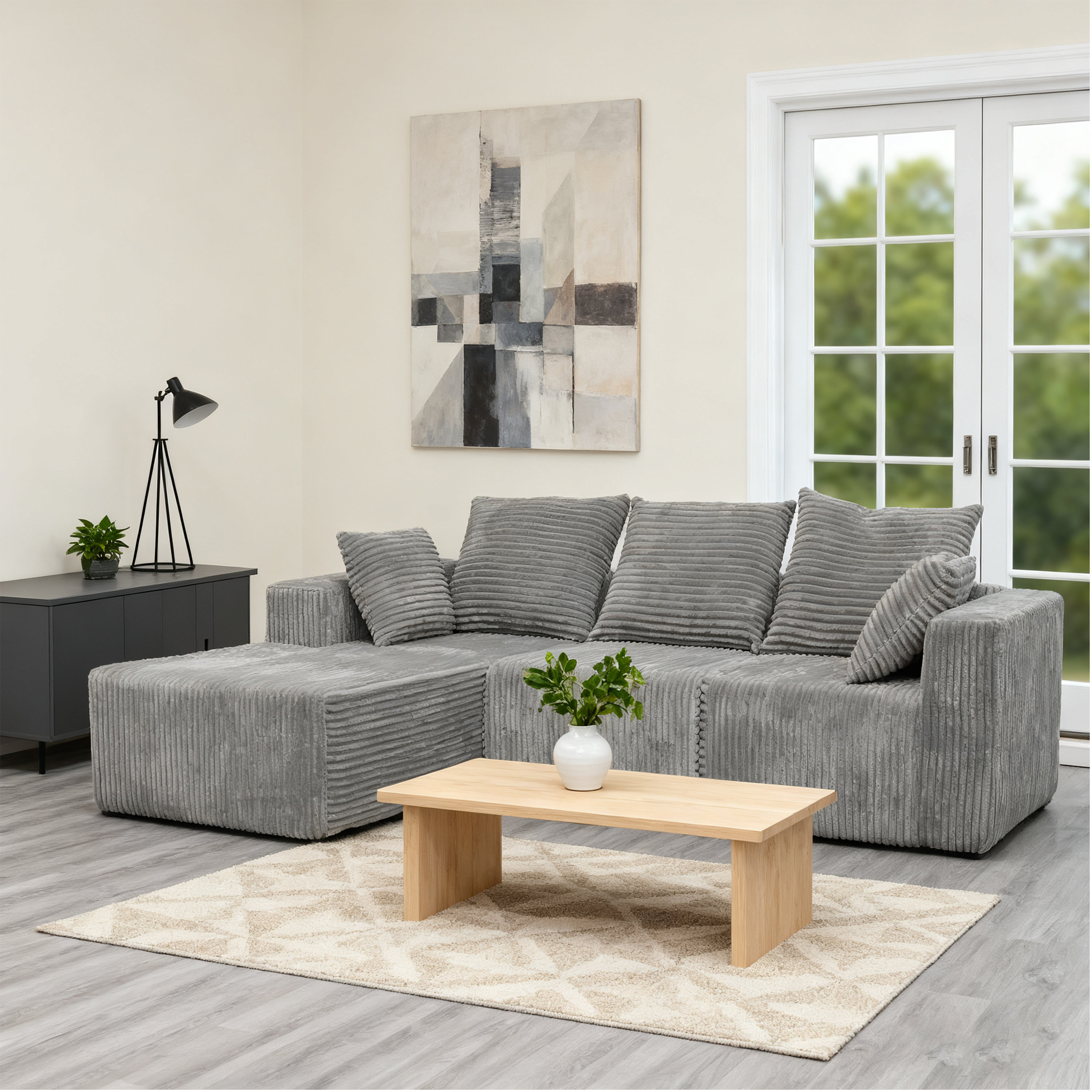 Ebern Designs Corner Combination Sofa, Sectional Sofa ,Couch Sofa,Sofa ...