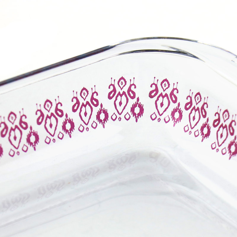 Spice by Tia Mowry 2.3 Quart Spicy Cloves Glass Rectangular Baker | Wayfair