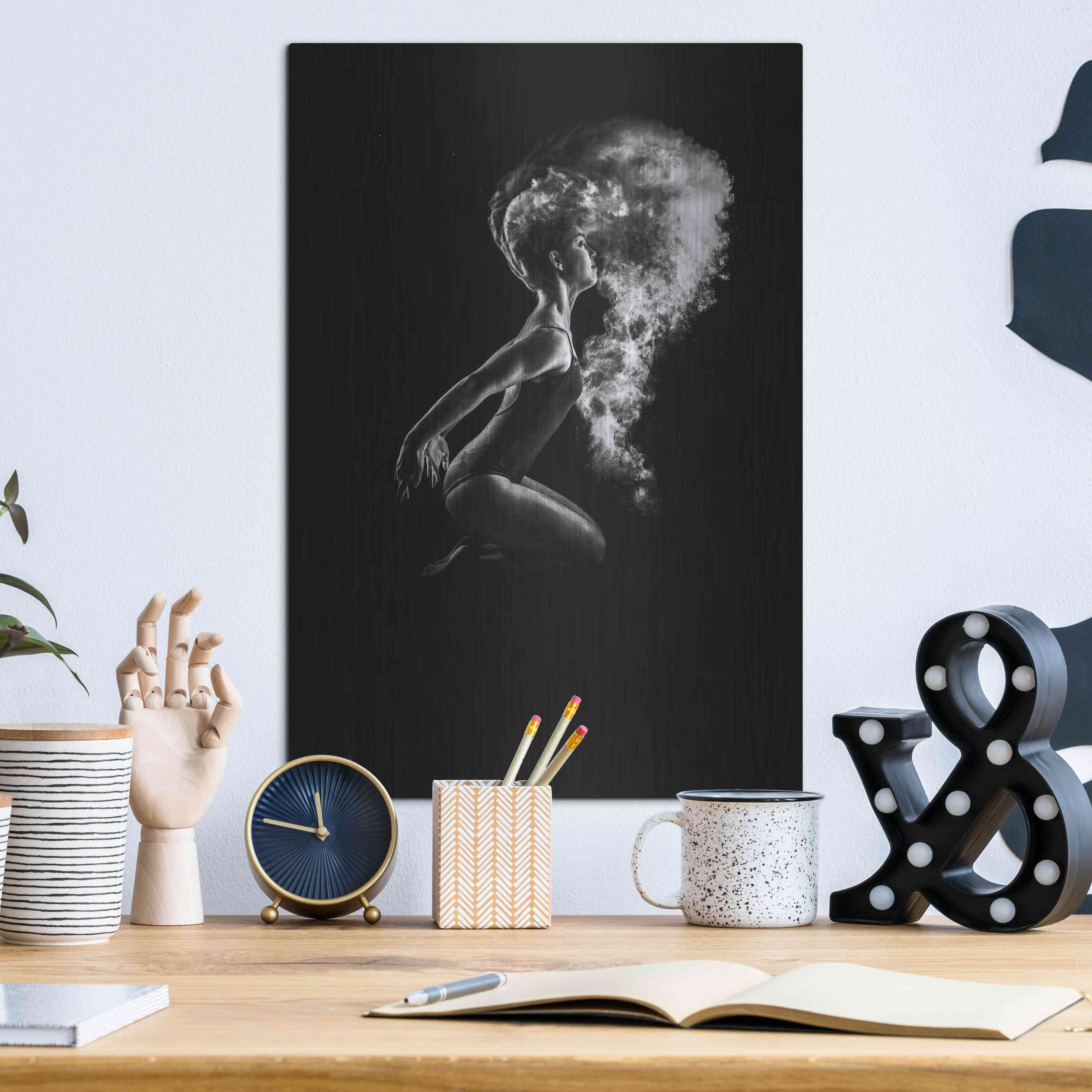 Red Barrel Studio Luxe Metal Art 'Dusted' By Design Fabrikken, Metal ...