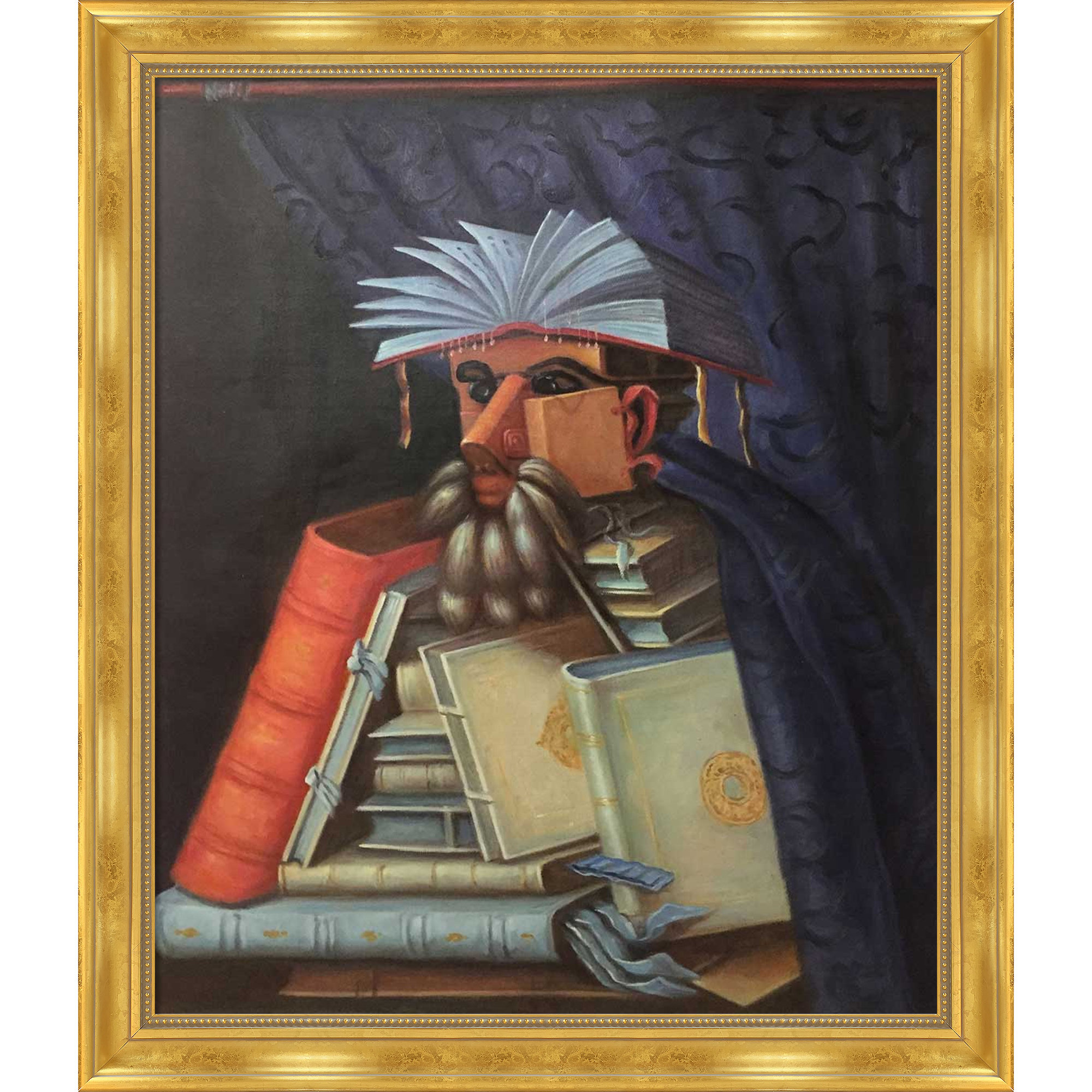 Overstock Art The Librarian20x24 The Librarian - Picture Frame Painting ...