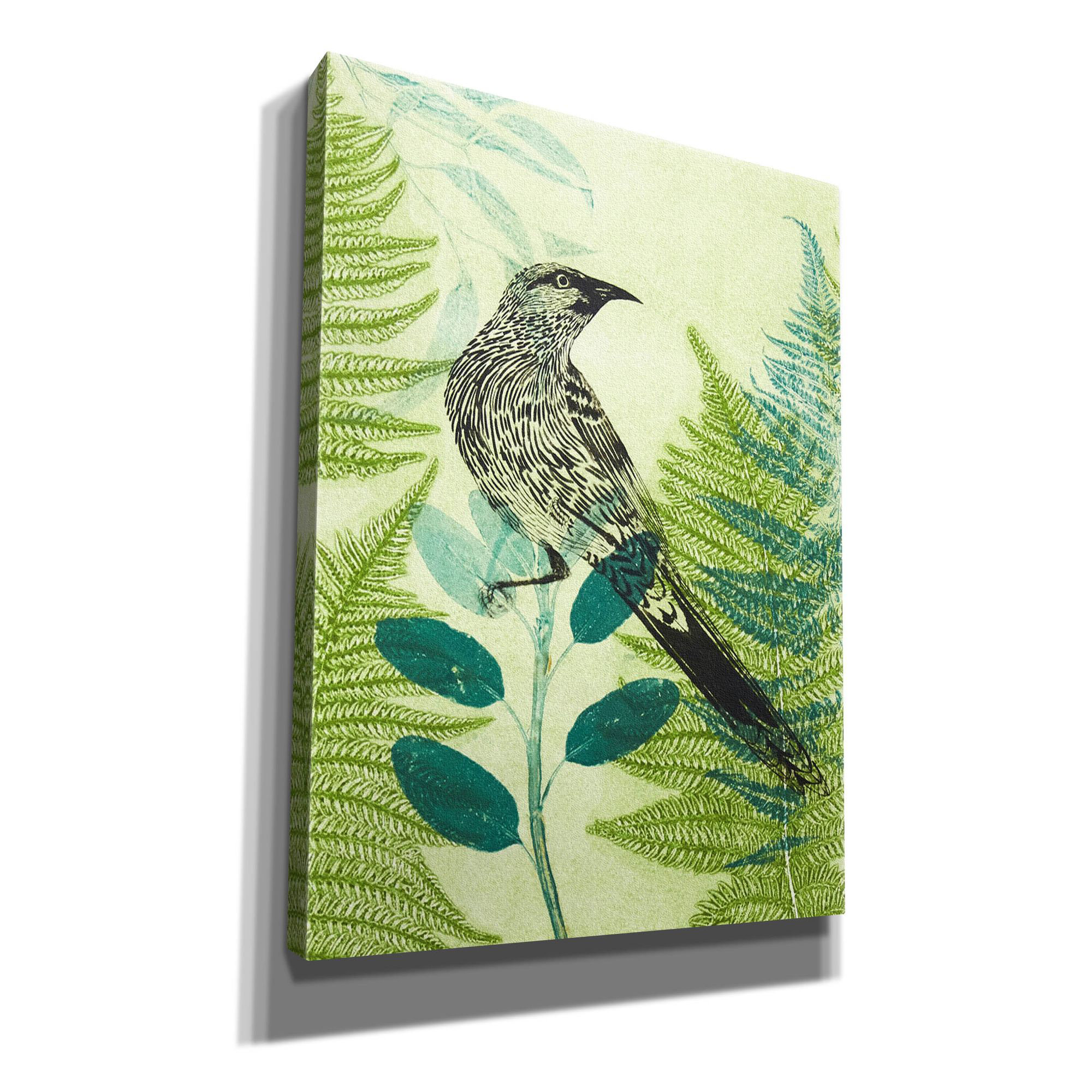 August Grove Bay Isle Home™ 'Wattlebird Hiding In The Fernery' By Trudy ...