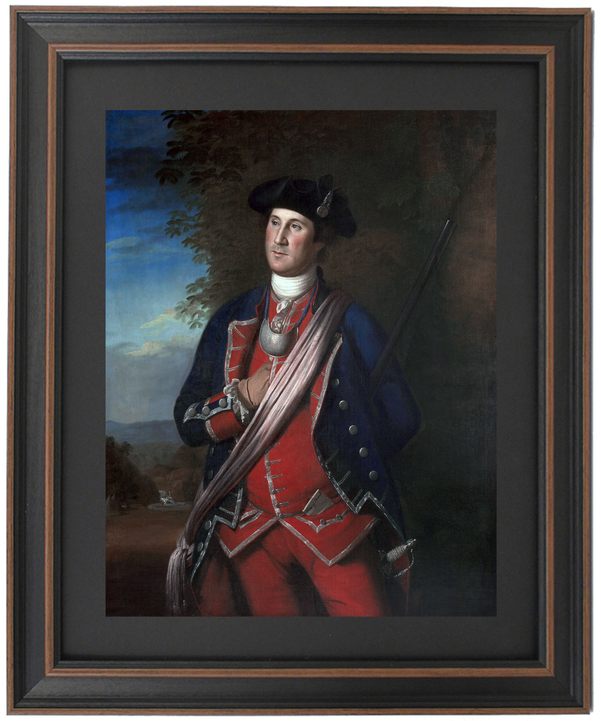 Canora Grey Framed George Washington As Colonel Of The Virginia ...
