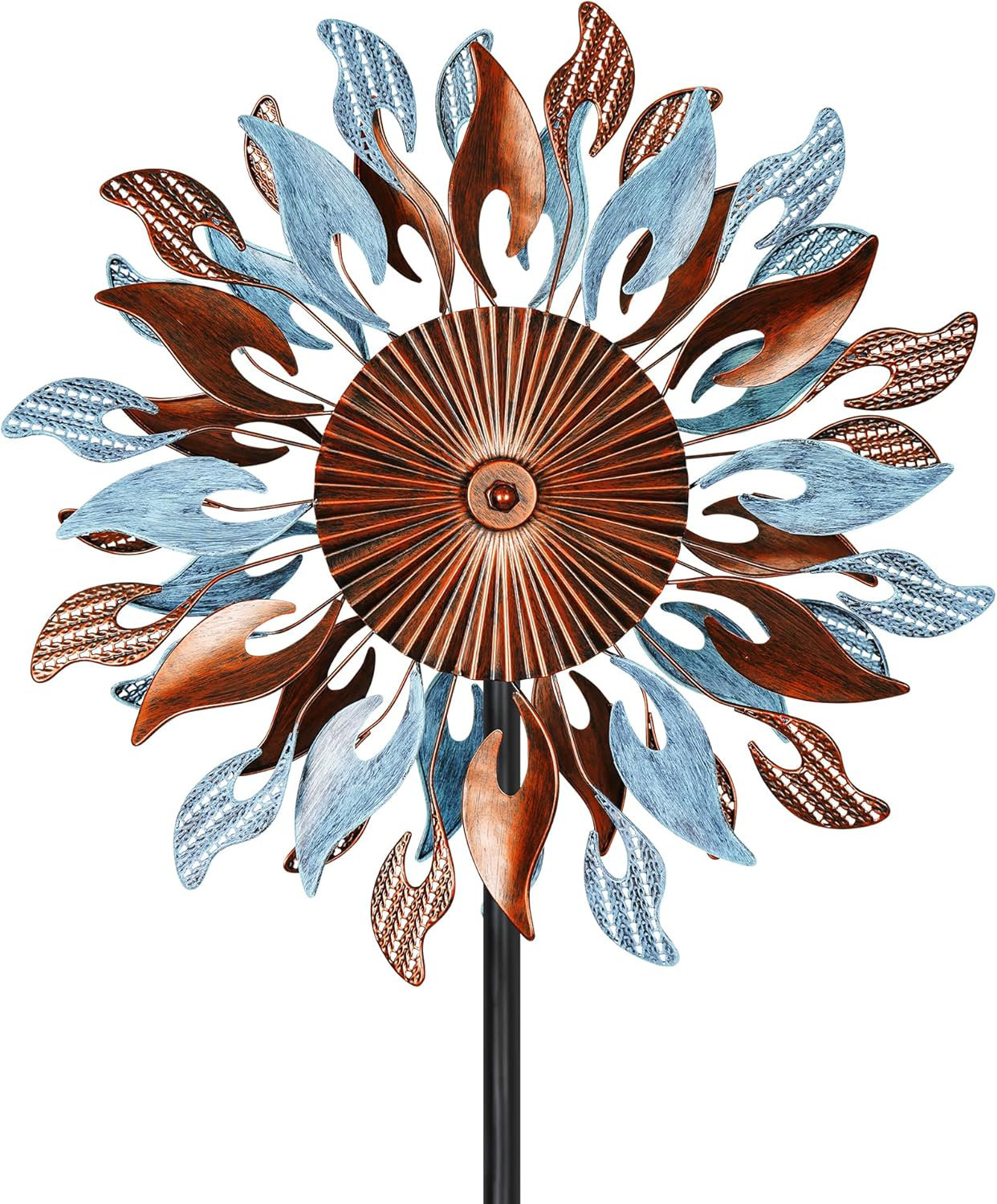 Arlmont & Co. 83" Large Outdoor Metal Wind Spinners - Wayfair Canada