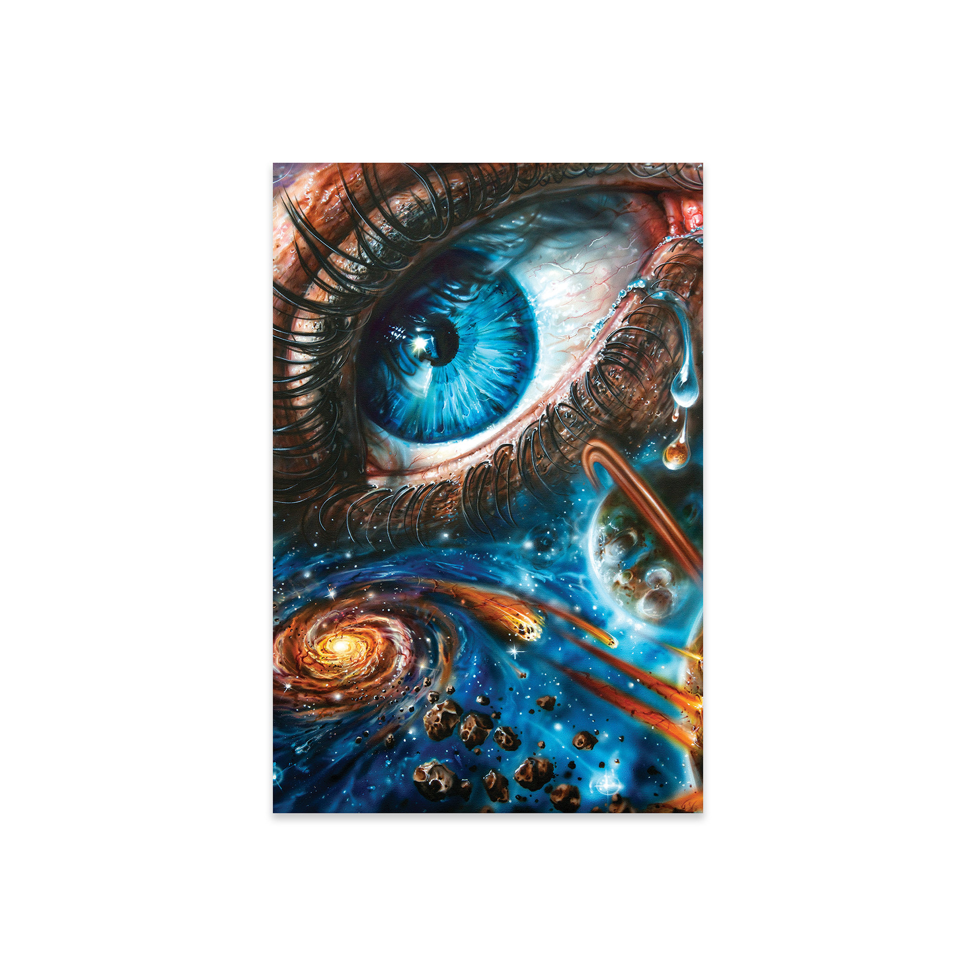Wrought Studio Eye Cosmos 2.0, impression sur verre acrylique - Wayfair ...