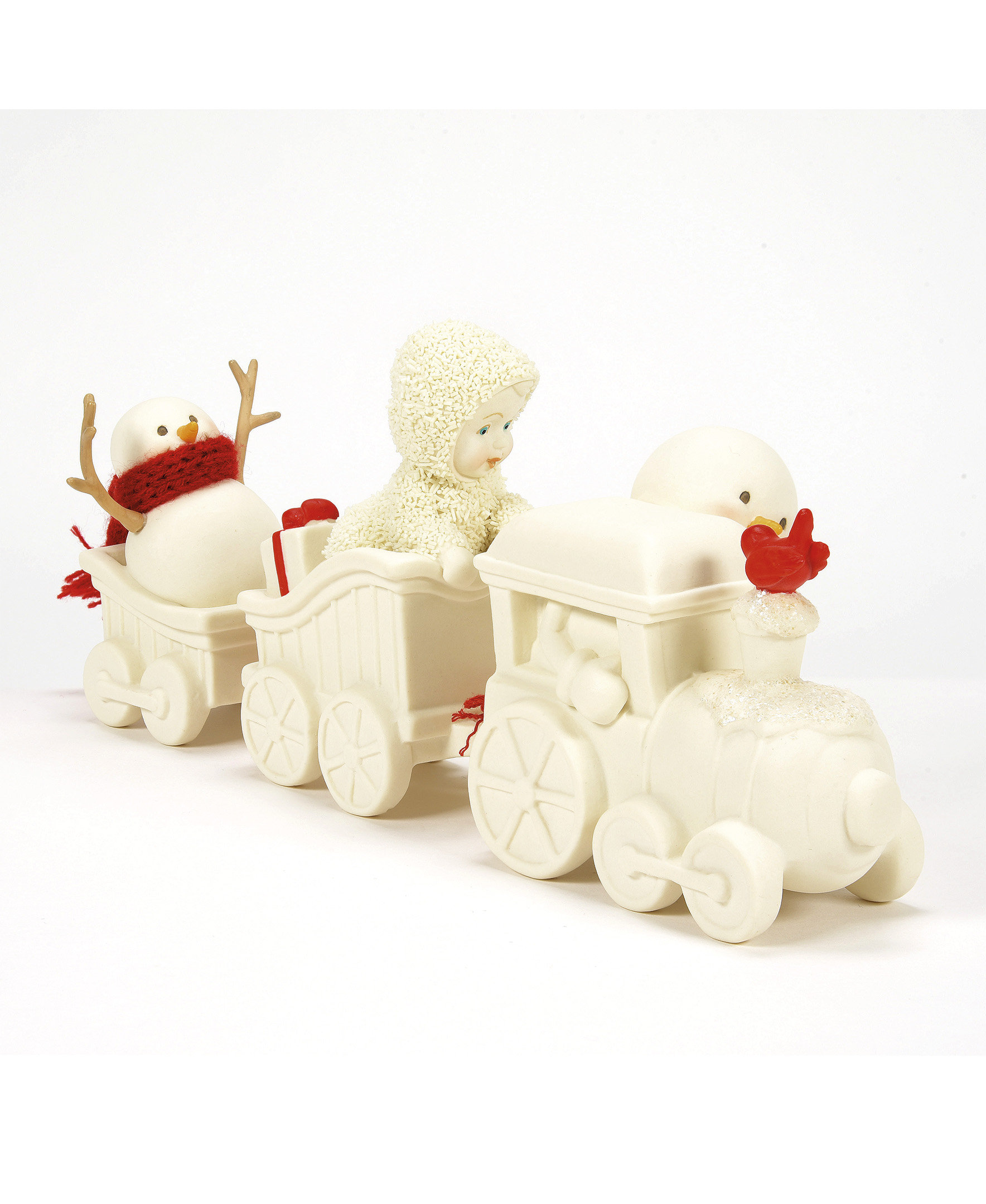 Snowbabies Classic Snowbaby Train Figurine 4.02in | Wayfair