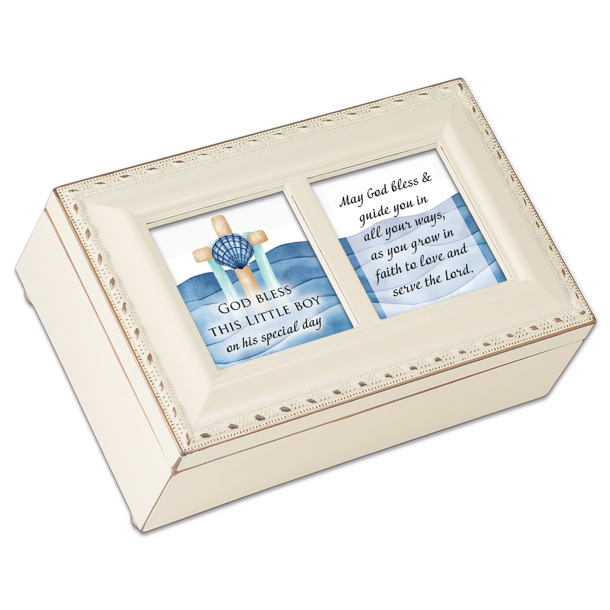 Trinx Petite Music Box God Bless Little Boy - Wayfair Canada