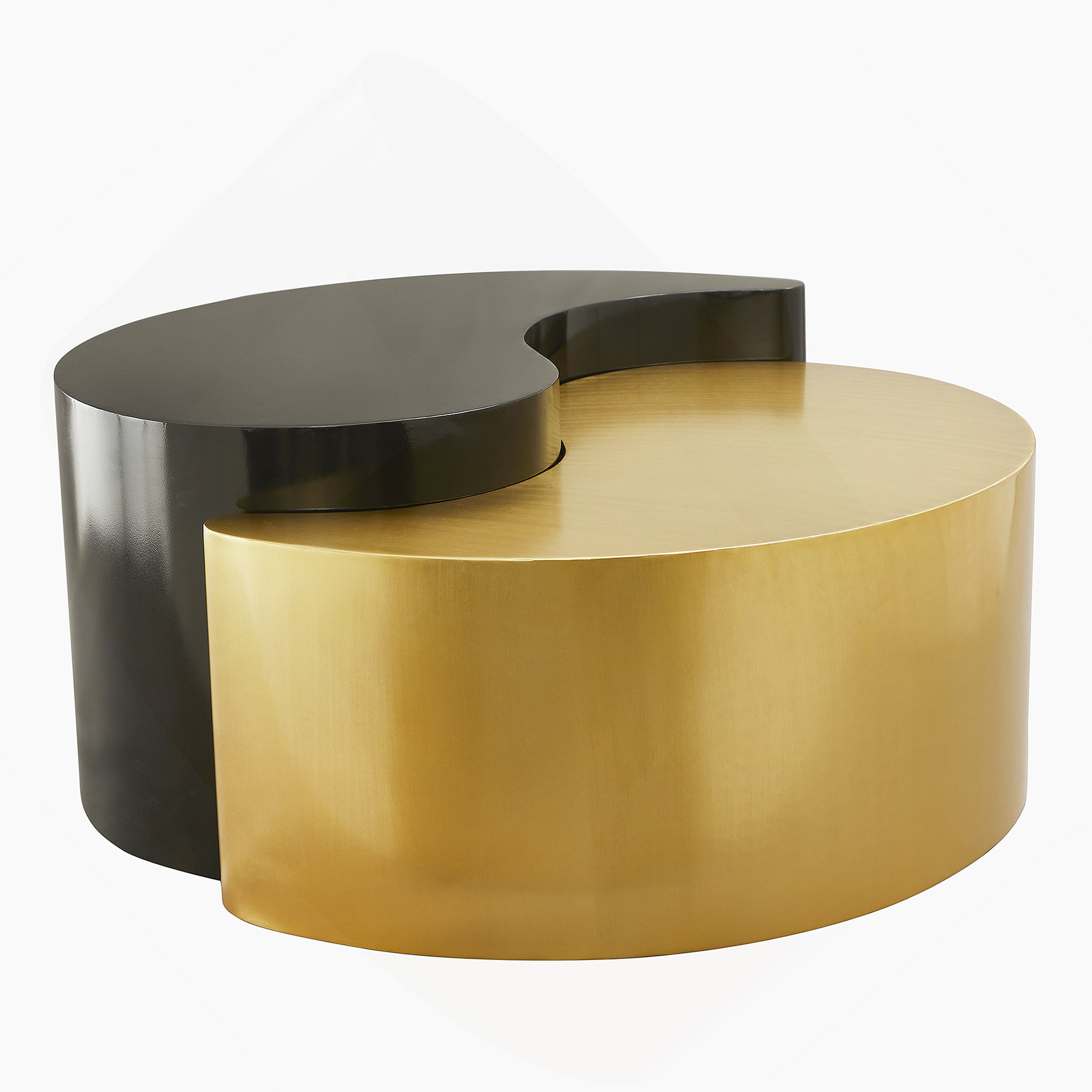 Hokku Designs YING YANG Modern & Contemporary Style Coffee Table With ...