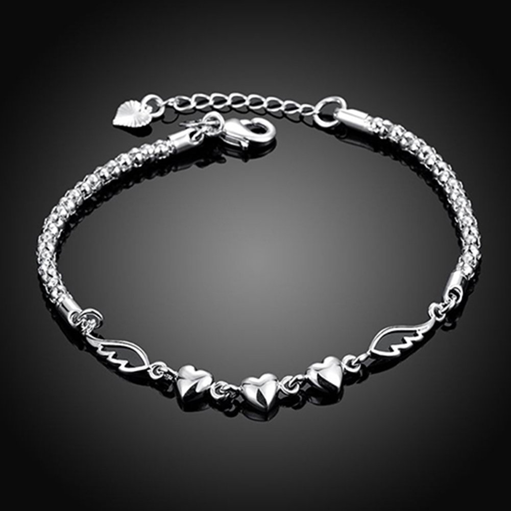 Mercer41 Ladies Chain Bracelet Adjustable Allergic Free Alloy Bracelet ...