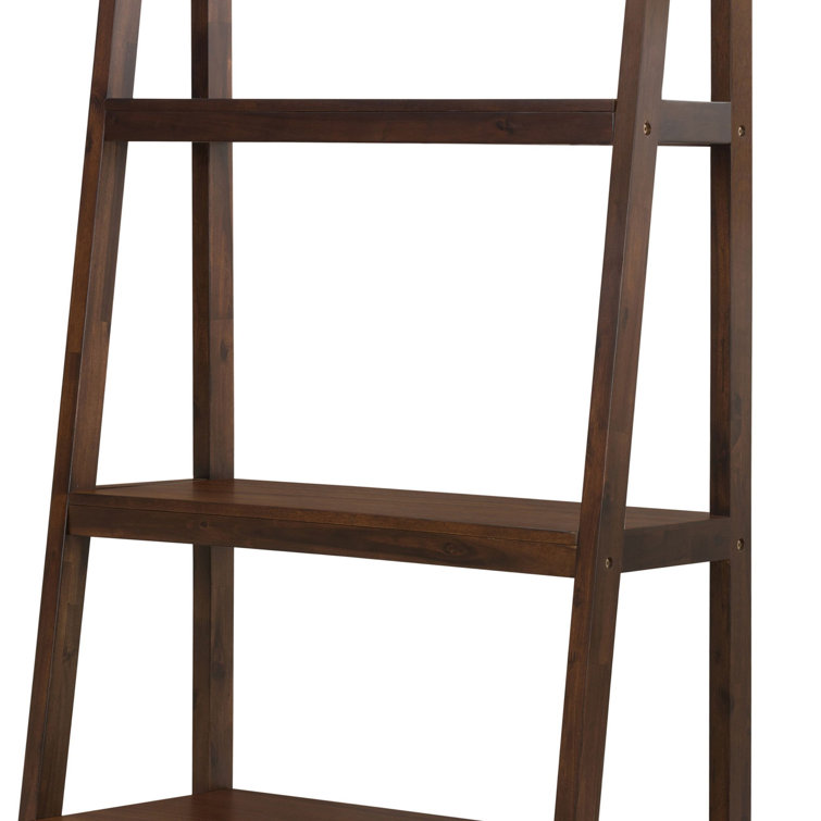 Latitude Run® 68 Inch Tall Shelf Unit, 2 Ladder Style Shelves, 1 Drawer ...