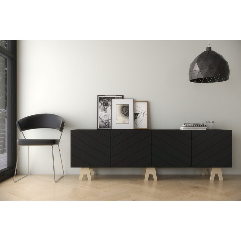Wrought Studio™ Falak TV Stand for TVs up to 78" "& Reviews" | Wayfair