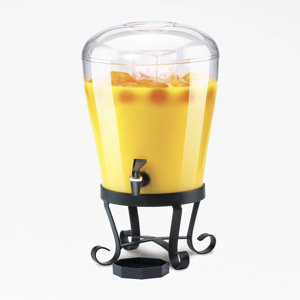 Cal-Mil Classic Round 3 Gallon Beverage Dispenser with Ice Chamber ...