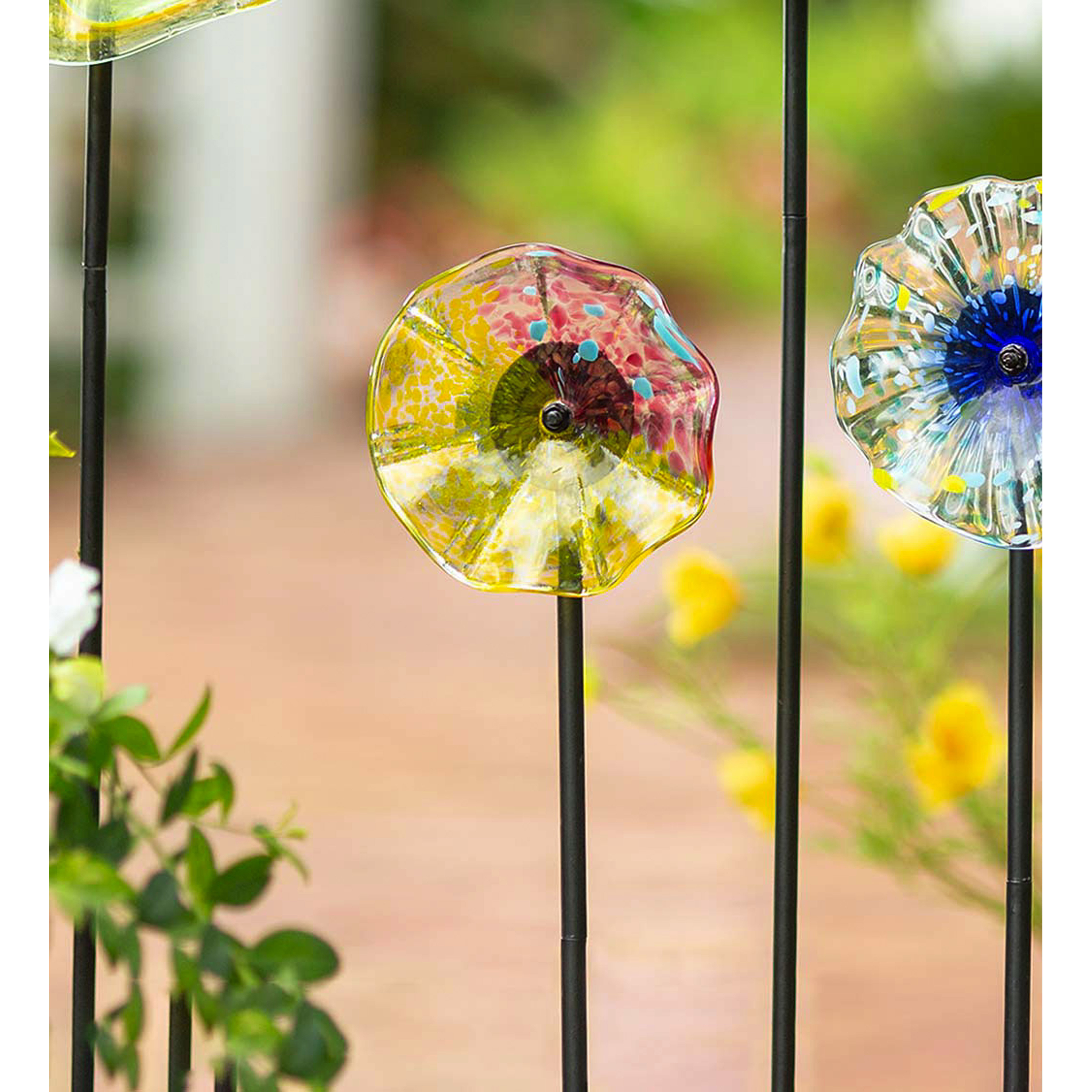 Arlmont & Co. Latorrie Flower Garden Stake | Wayfair