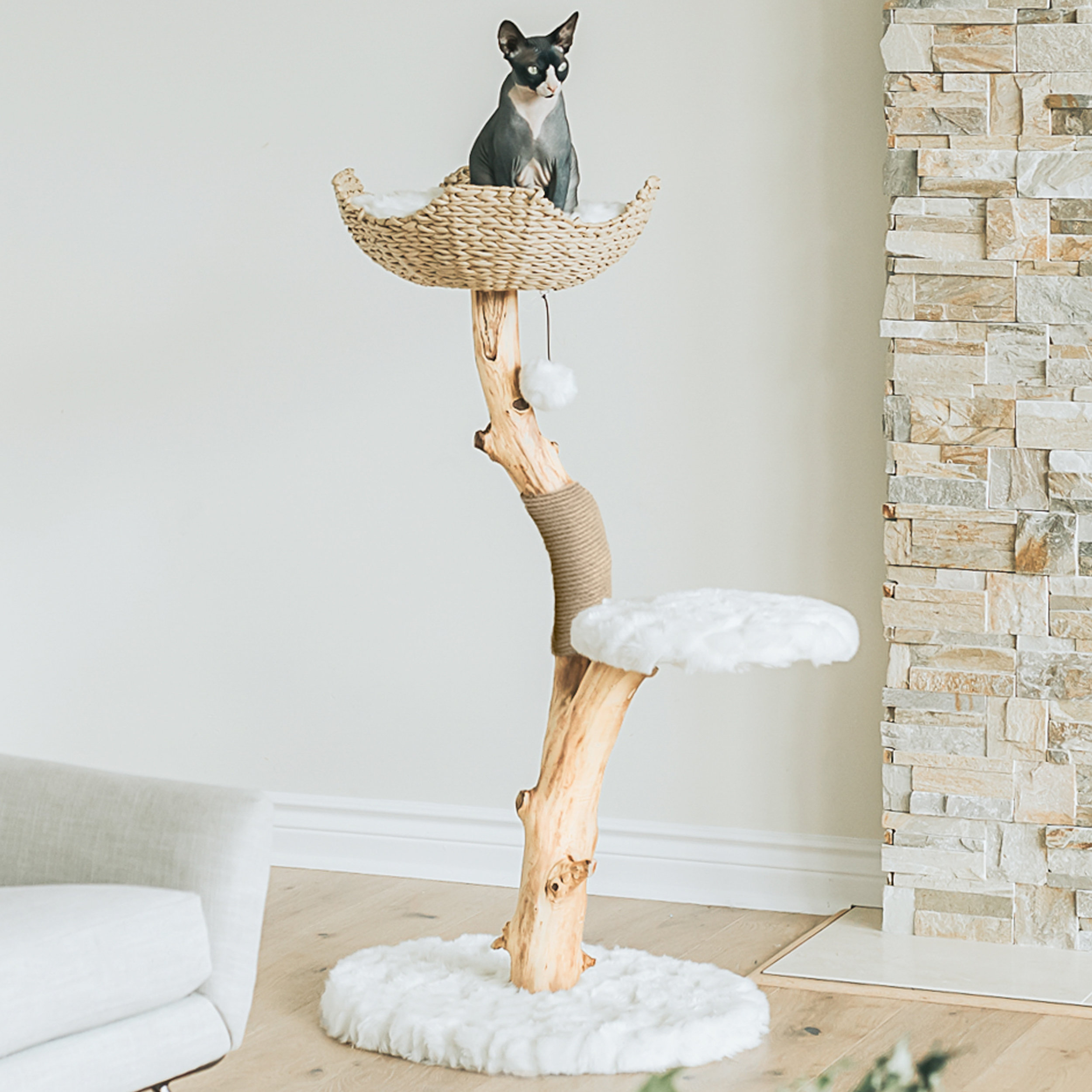 Archie & Oscar™ 43" Lina Cat Tree & Reviews | Wayfair