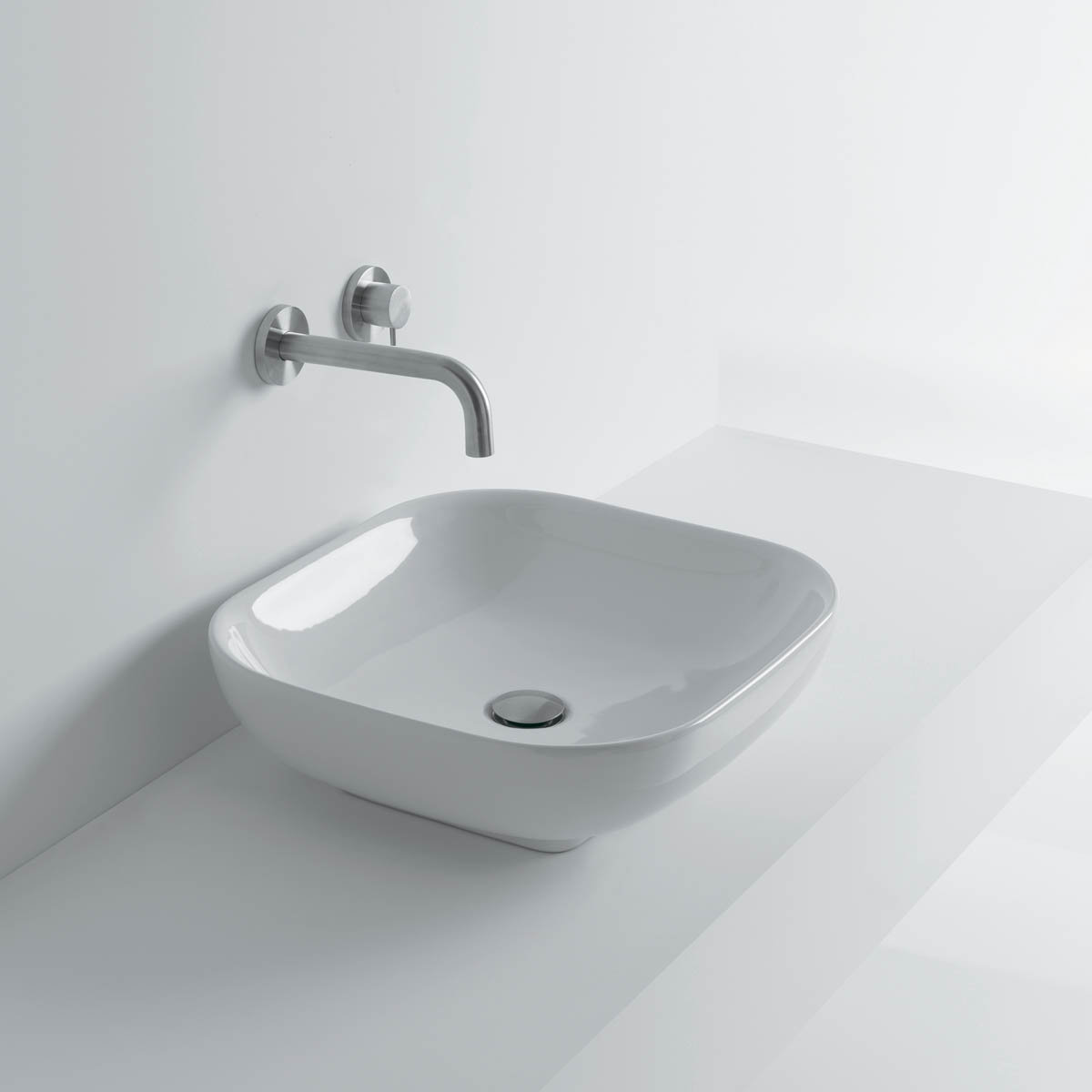 WS Bath Collections Ciotola Square Vessel Bathroom Sink | Wayfair