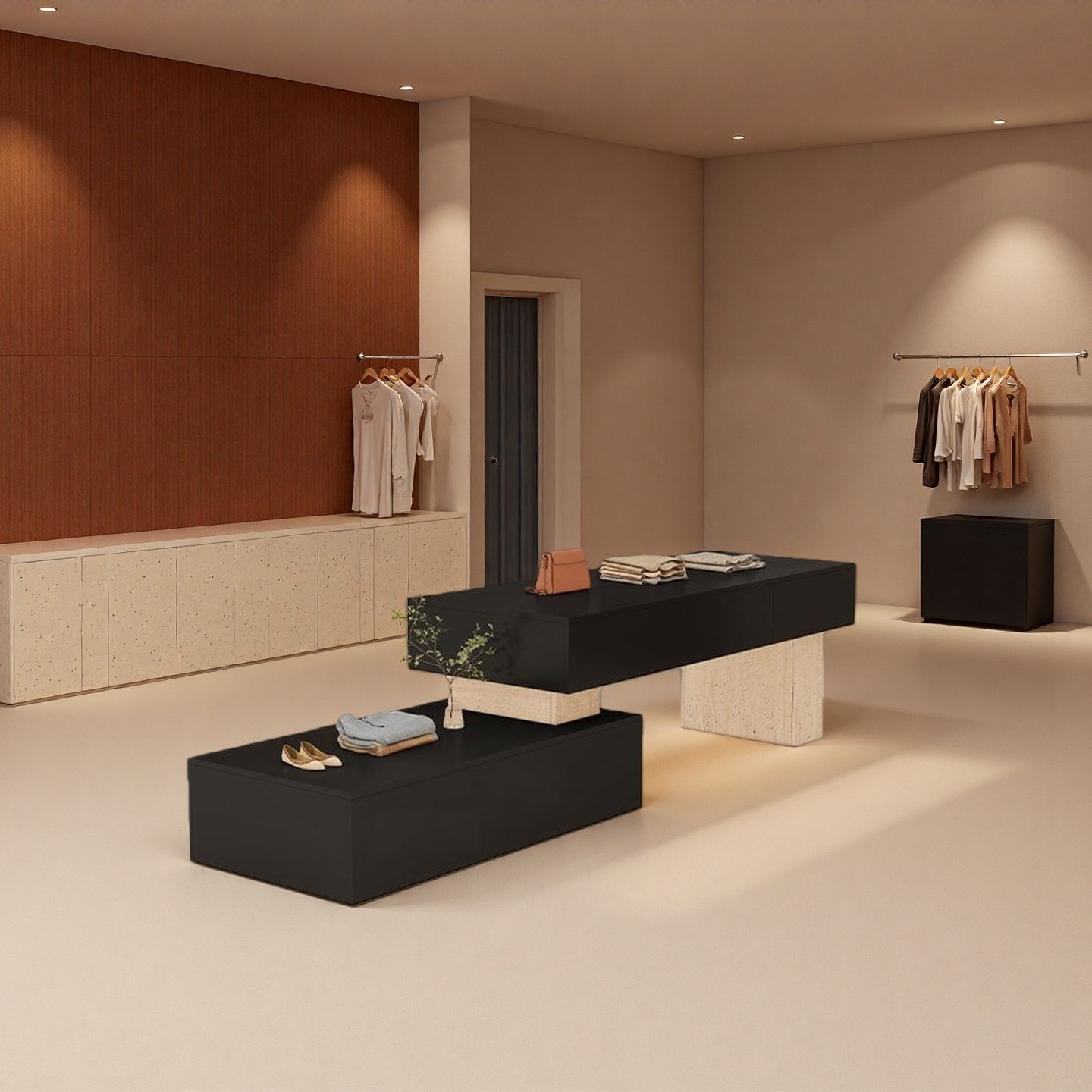 Rebrilliant High-end display counter of the clothing store - Wayfair Canada
