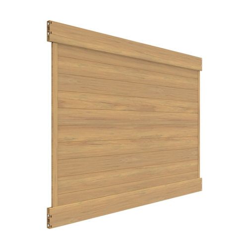 Barrette Outdoor Living Horizontal Fence Cypress Vinyl Privacy Panel ...
