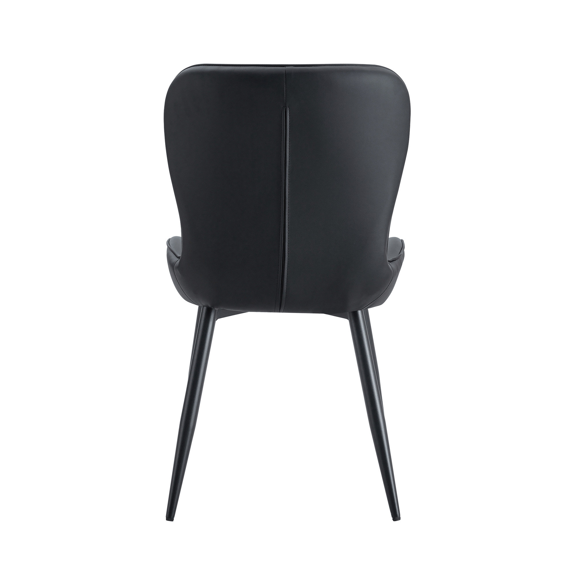 Brayden Studio® The Black Minimalist Ergonomic Dining Chair Comes In A ...