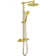 Canora Grey Azaleyah Twin Exposed Thermostatic Mixer Bar Round Complete ...