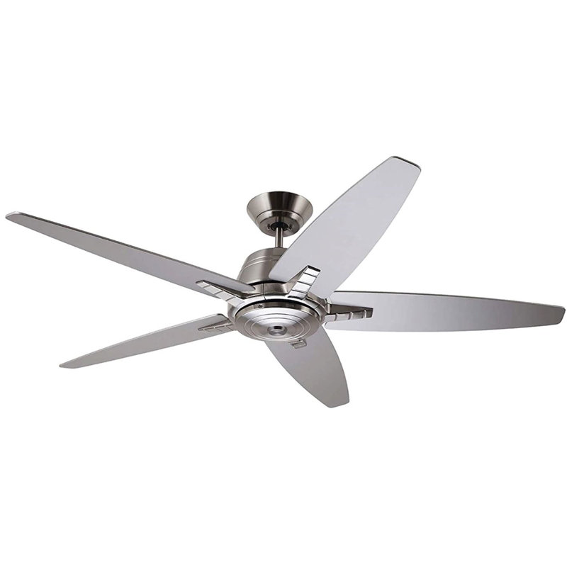 Luminance Brands 56" 5 - Blade Standard Ceiling Fan with Wall Control ...