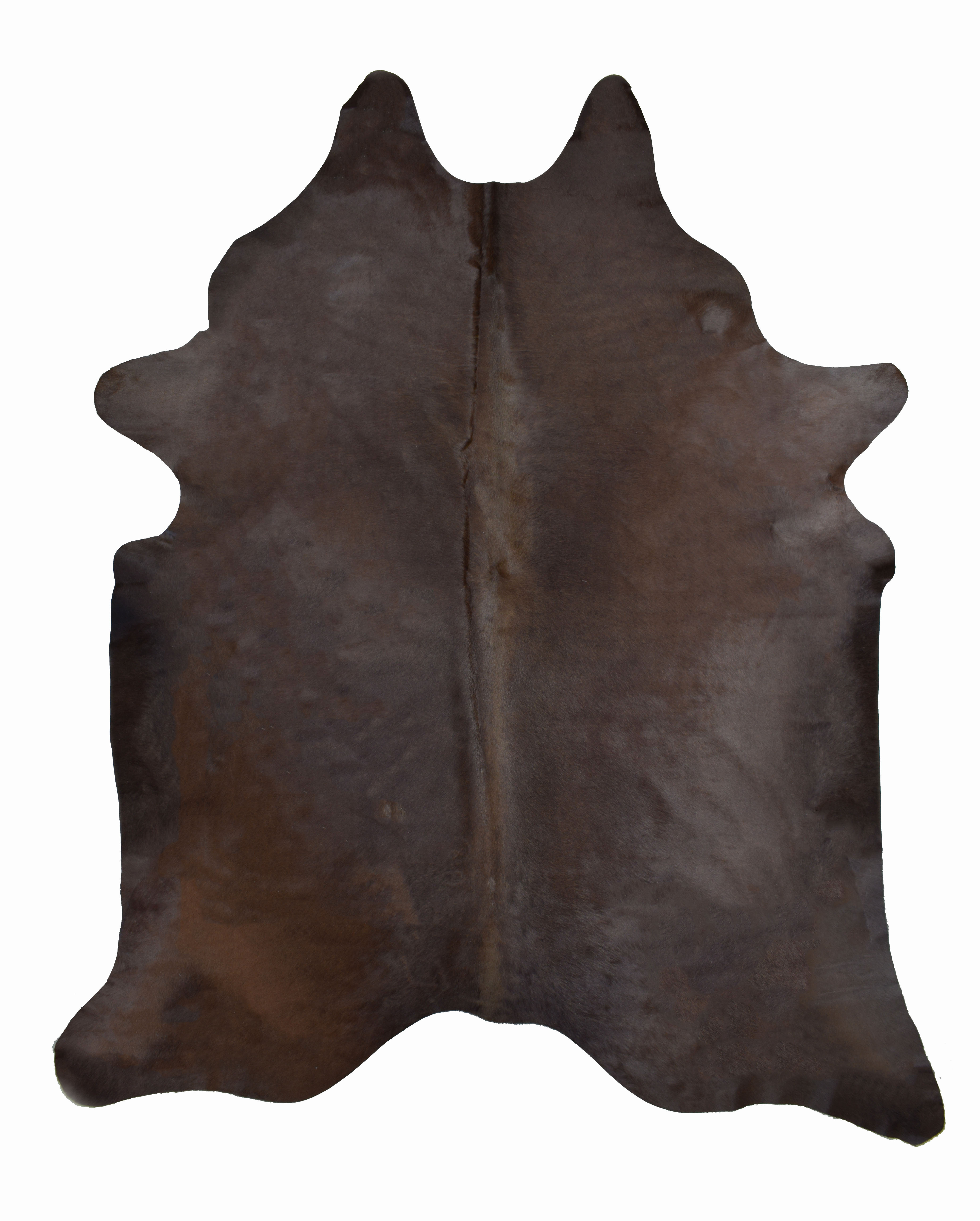 Trophy Room Stuff One-of-a-Kind Handmade Natural Cowhide 5X7 Leather ...