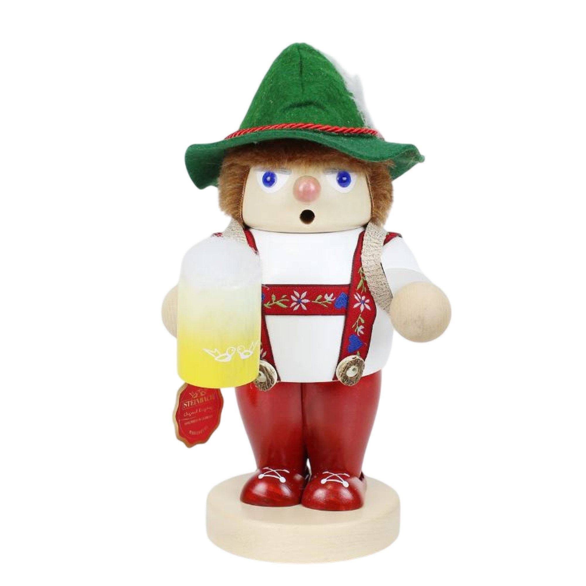 The Holiday Aisle® Wooden Big Smoker Nutcracker, Bavarian Hiker, 10in ...
