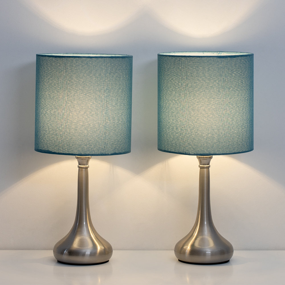 Winston Porter Briggston 15.25" Table Lamp Set & Reviews | Wayfair