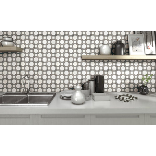 Simple Tile Marble Mosaic Wall & Floor Tile | Wayfair