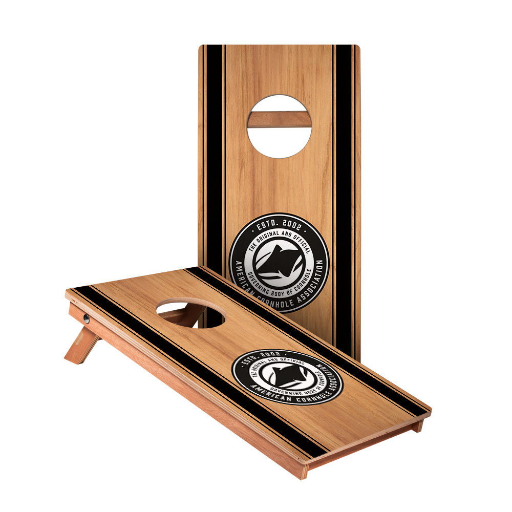 The American Cornhole Association ACA Classic Stripes Backyard Cornhole ...
