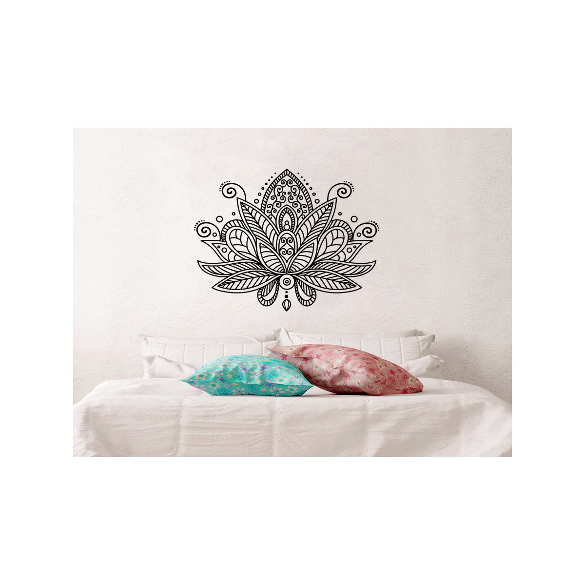 Dakota Fields Estrella Lotus Flower Mandala Wall Decal & Reviews ...