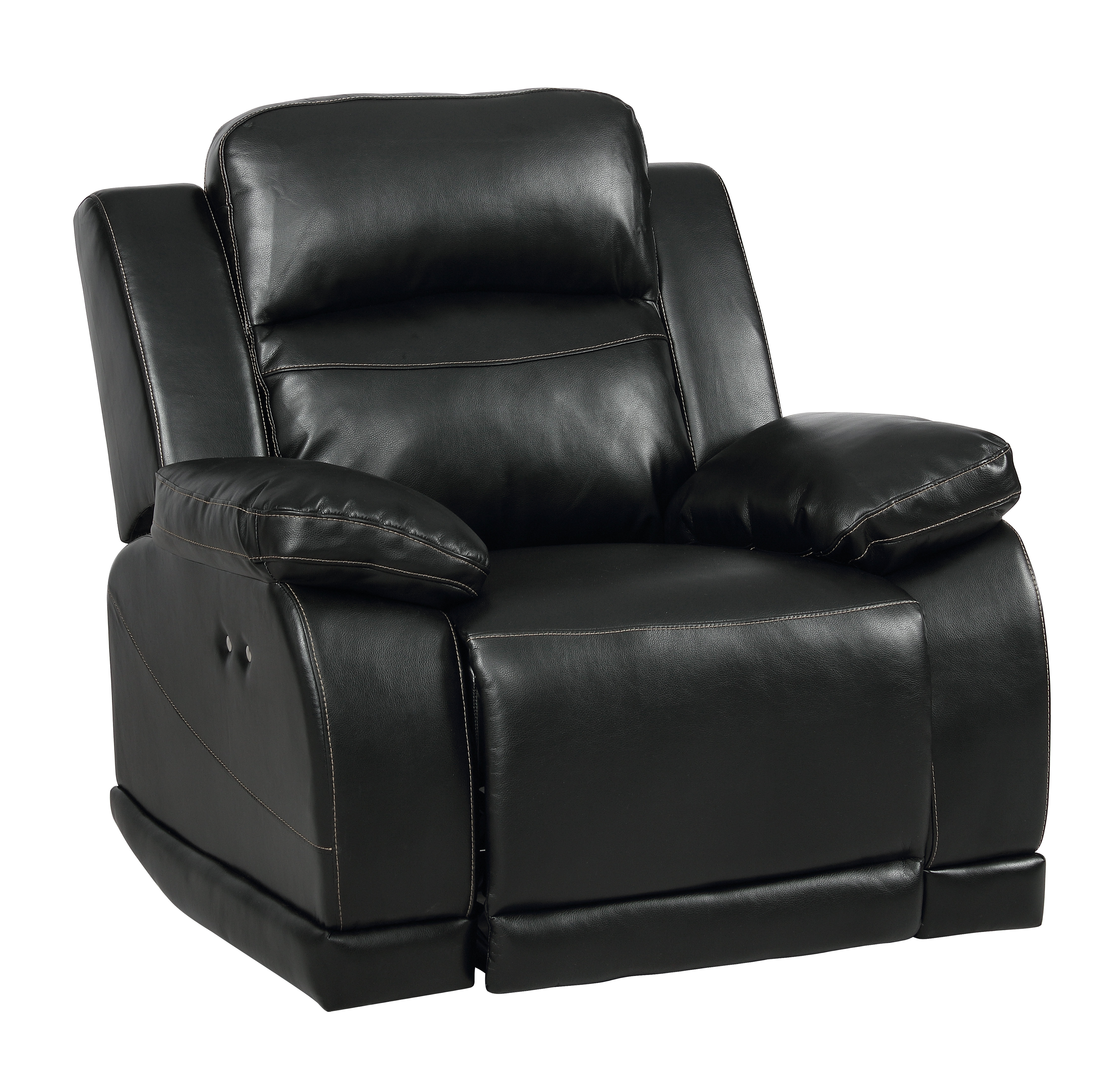 Winston Porter Gloriann 40.5" Wide Faux Leather Manual Glider Standard ...