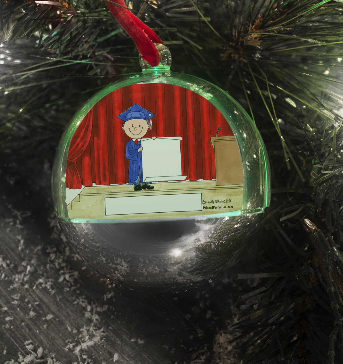 Printed Perfection Personalized Friendly Folks Graduation - Male ...