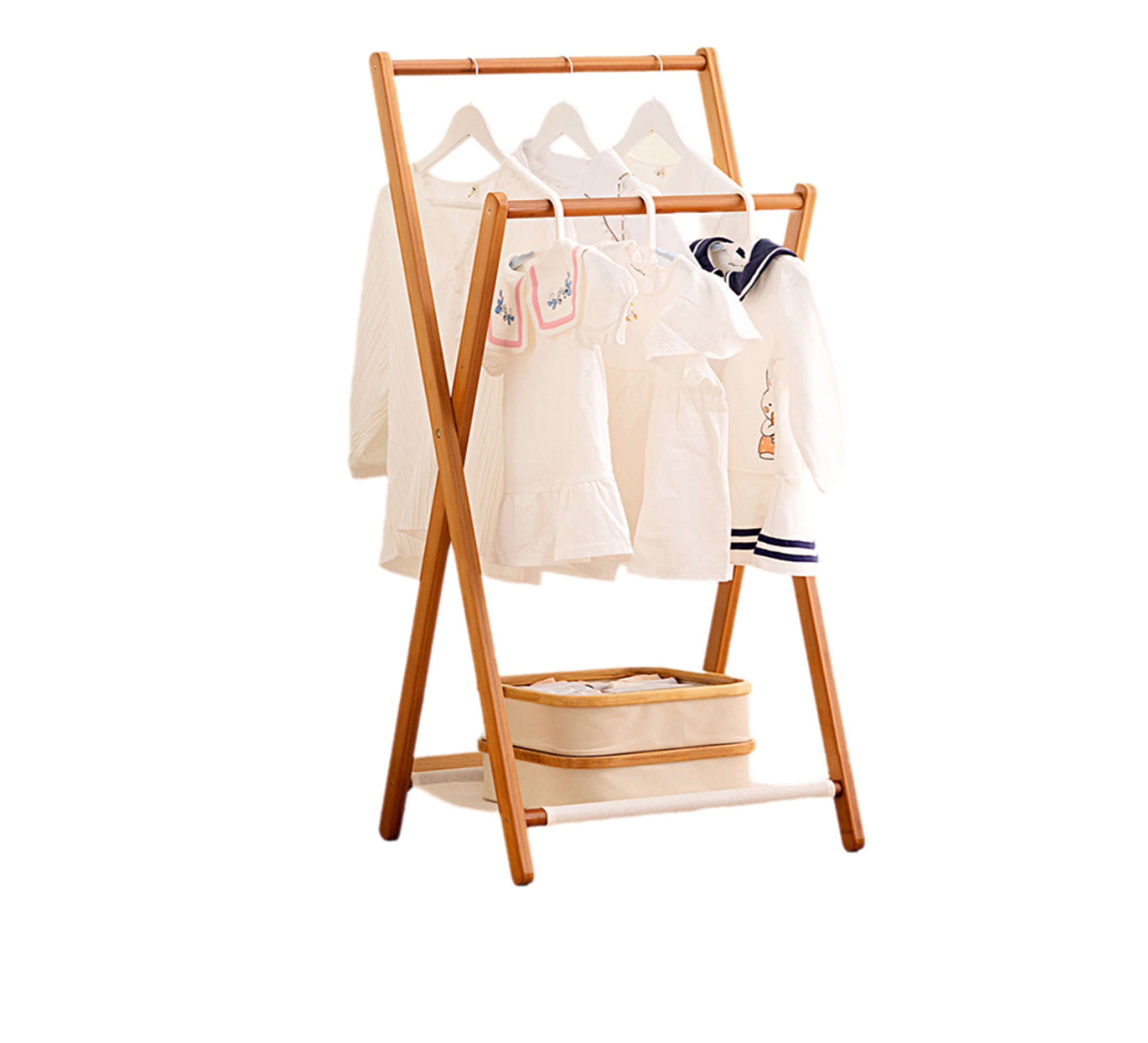 George Oliver Cloak Rack Bedroom Vertical Simple Hanging Racks ...