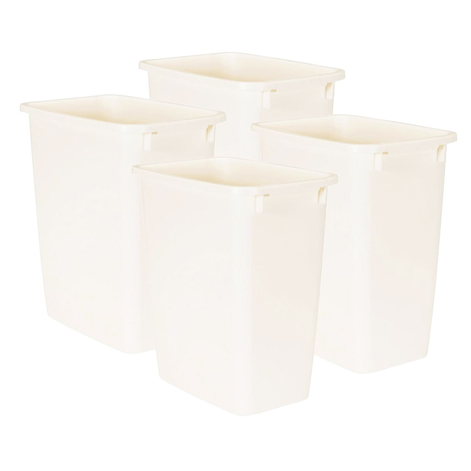 Ameriwood Plastic Open Waste Basket ( 5.25 Gallons ) | Wayfair