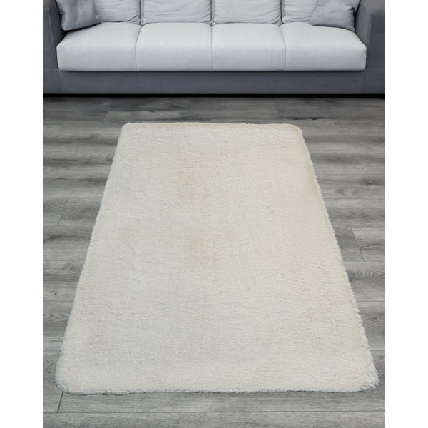 Canora Grey Waynoka Beige Modern Plush Soft Area Rug | Wayfair.co.uk