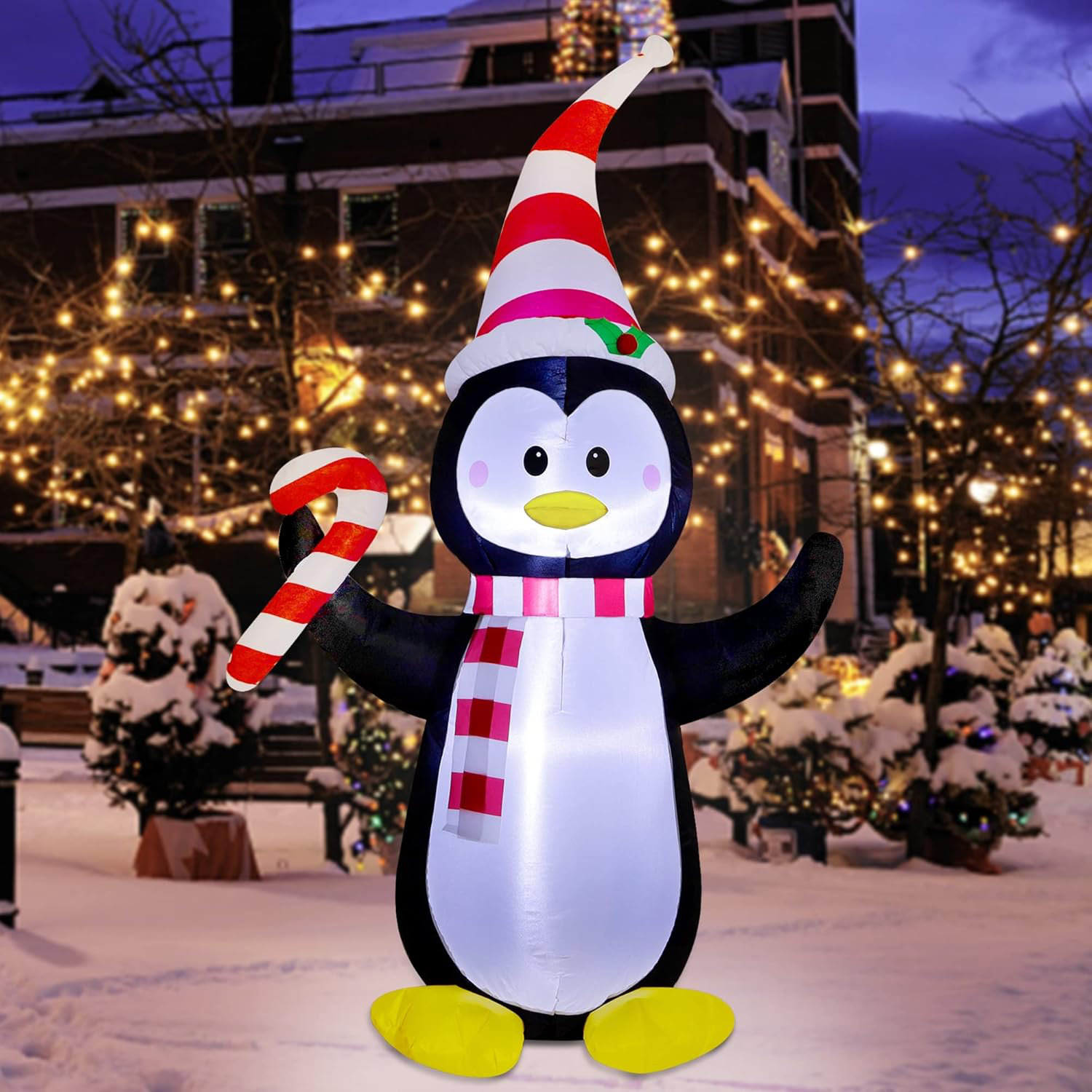 The Holiday Aisle® 5Ft Christmas Inflatables Blow Up Yard Decorations ...