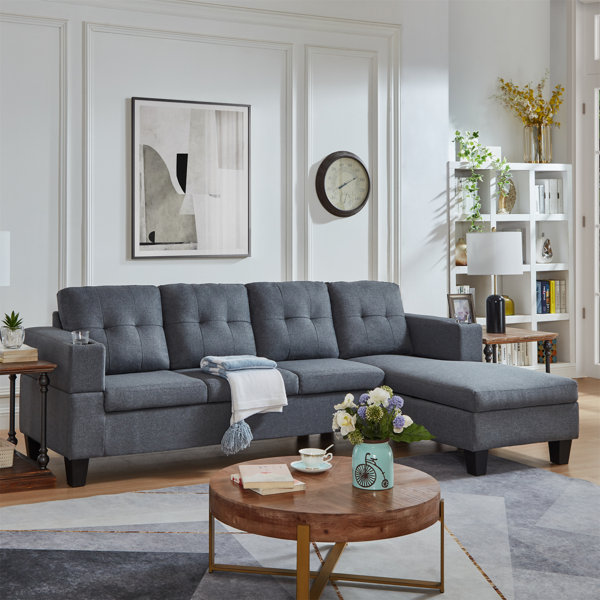 Latitude Run® Arinya 2 - Piece Upholstered Sectional | Wayfair