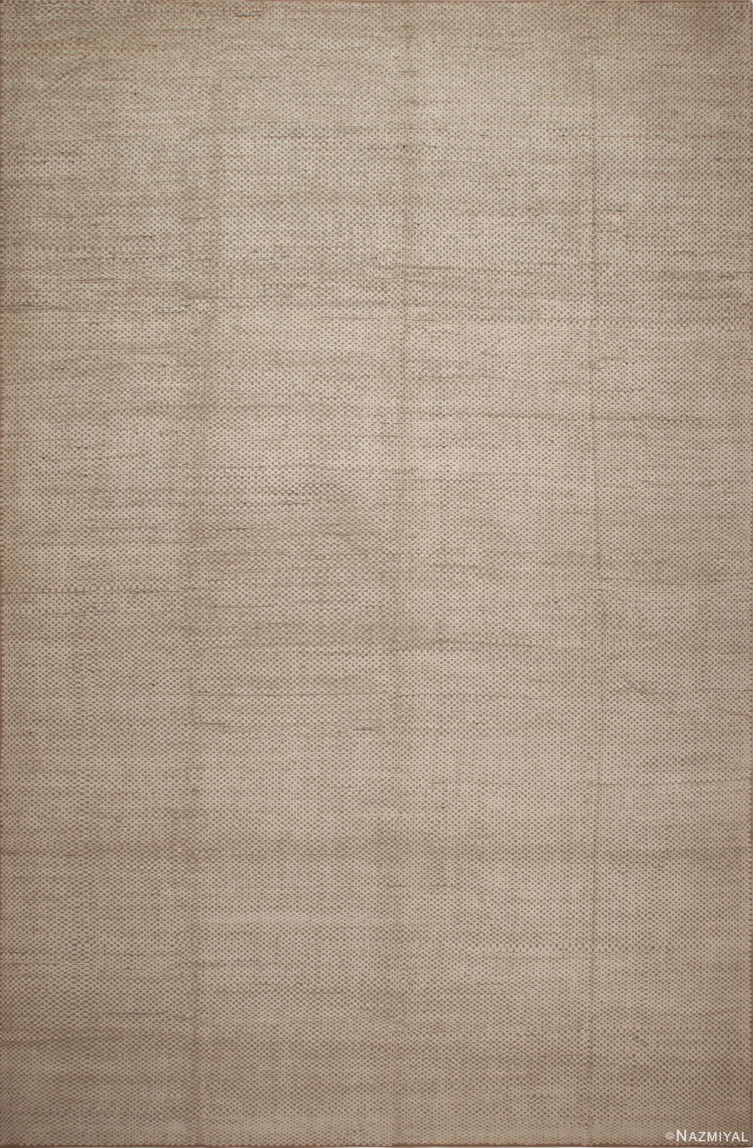 Nazmiyal Collection One-of-a-Kind Large Neutral/Cream Geometric ...