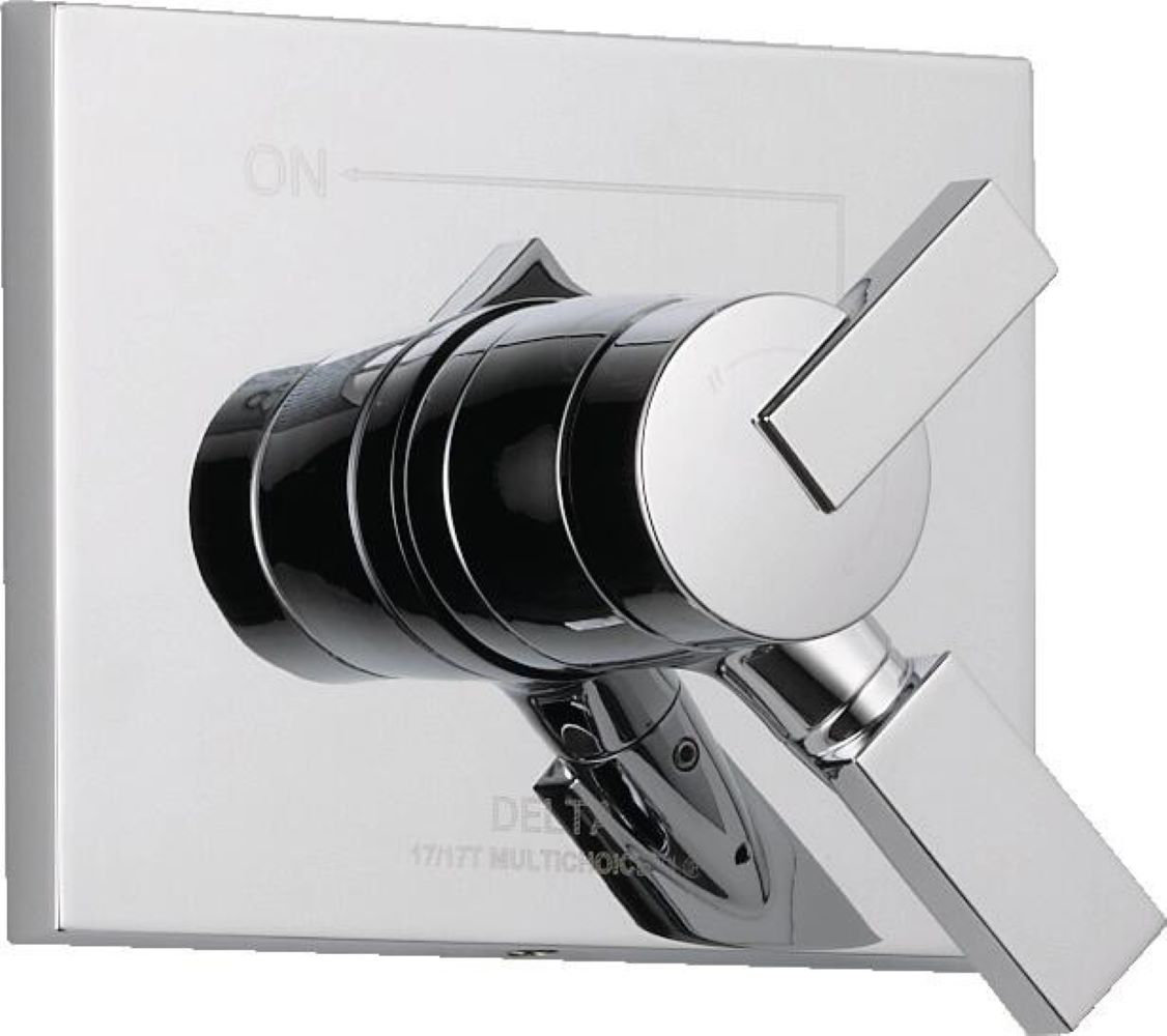 Delta Vero Volume Control Faucet Trim with Lever Handles & Reviews ...