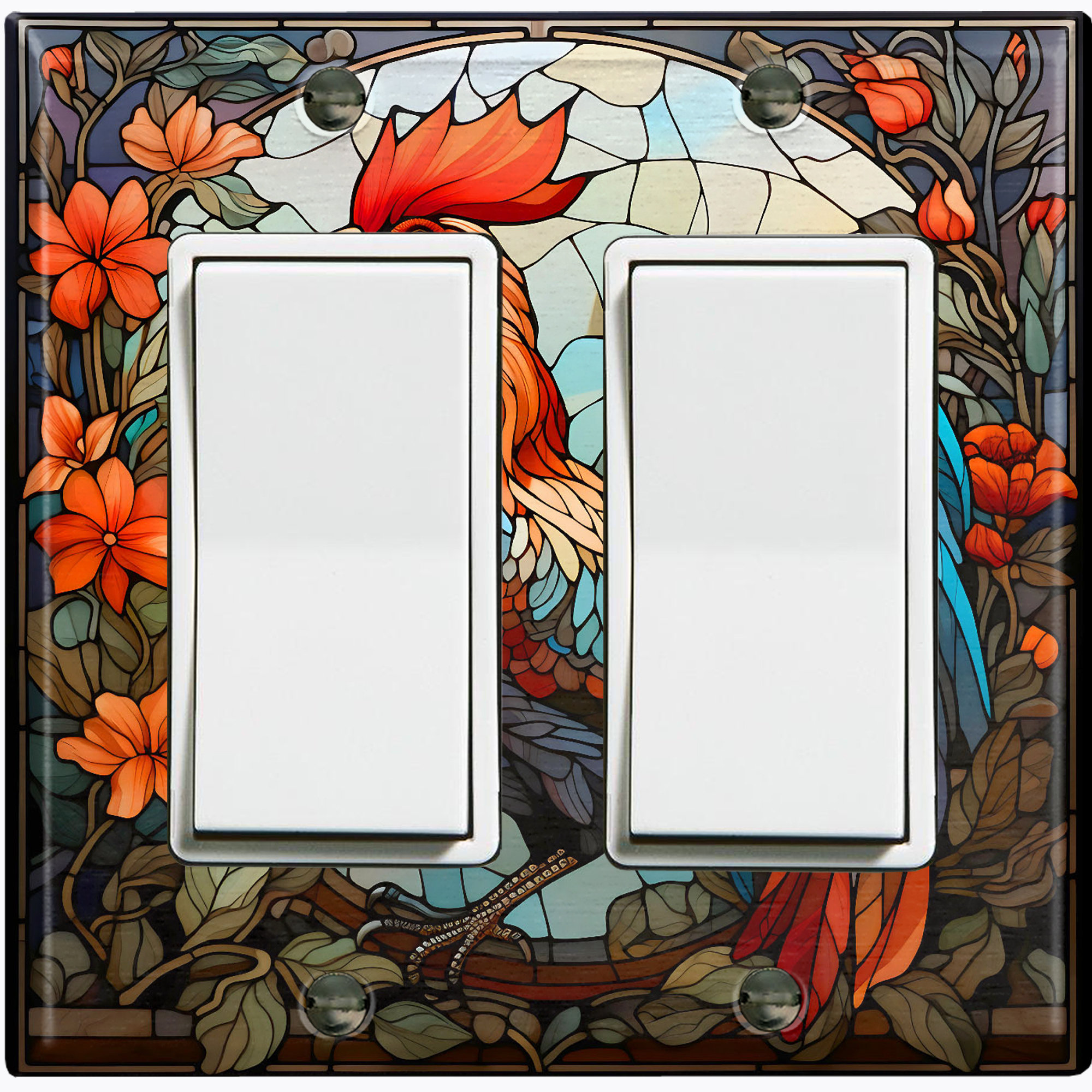 WorldAcc Nature Themed 2 - Gang Wall Plate | Wayfair