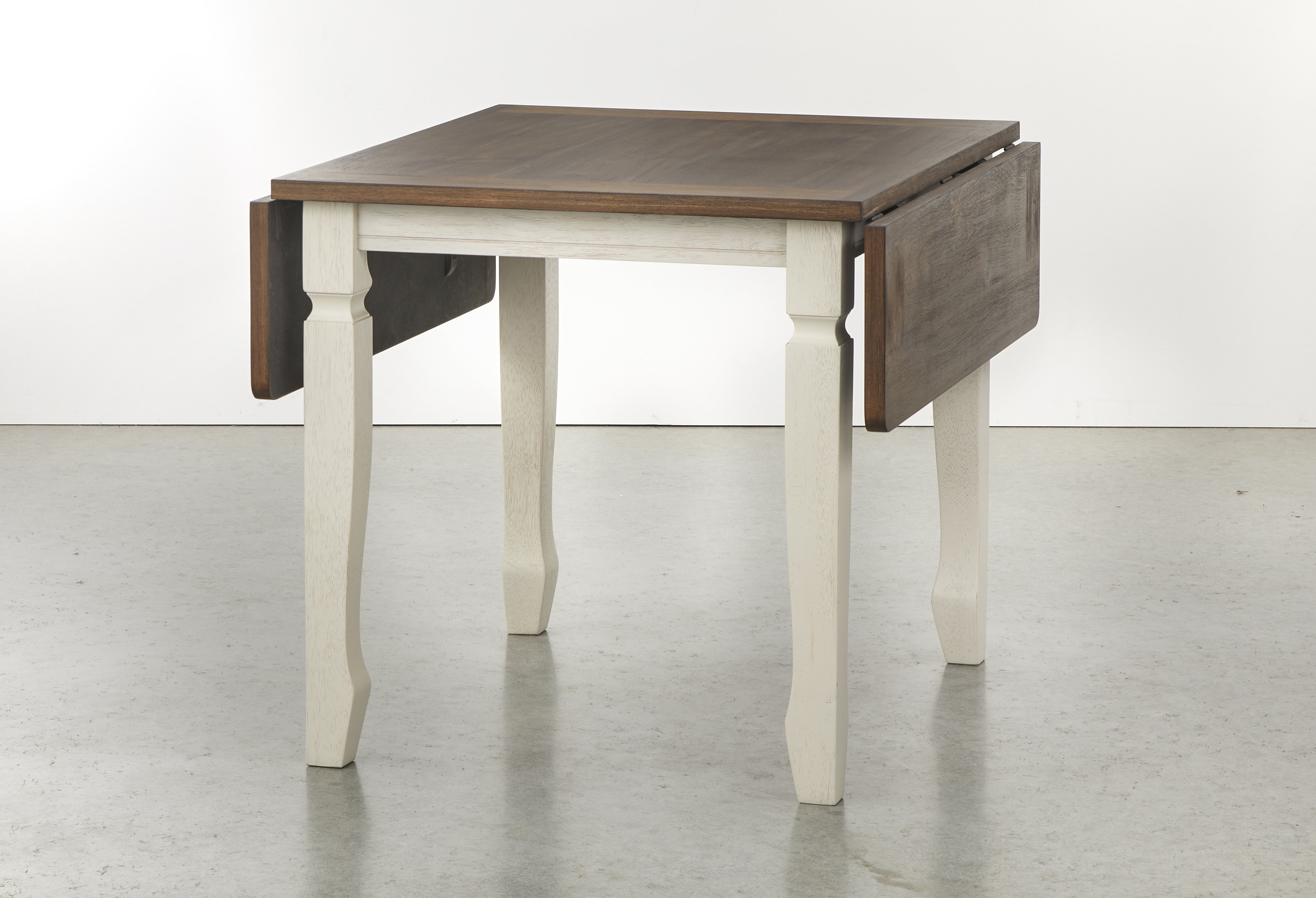 Ophelia & Co. Daisytown Extendable Solid Wood Base Dining Table ...