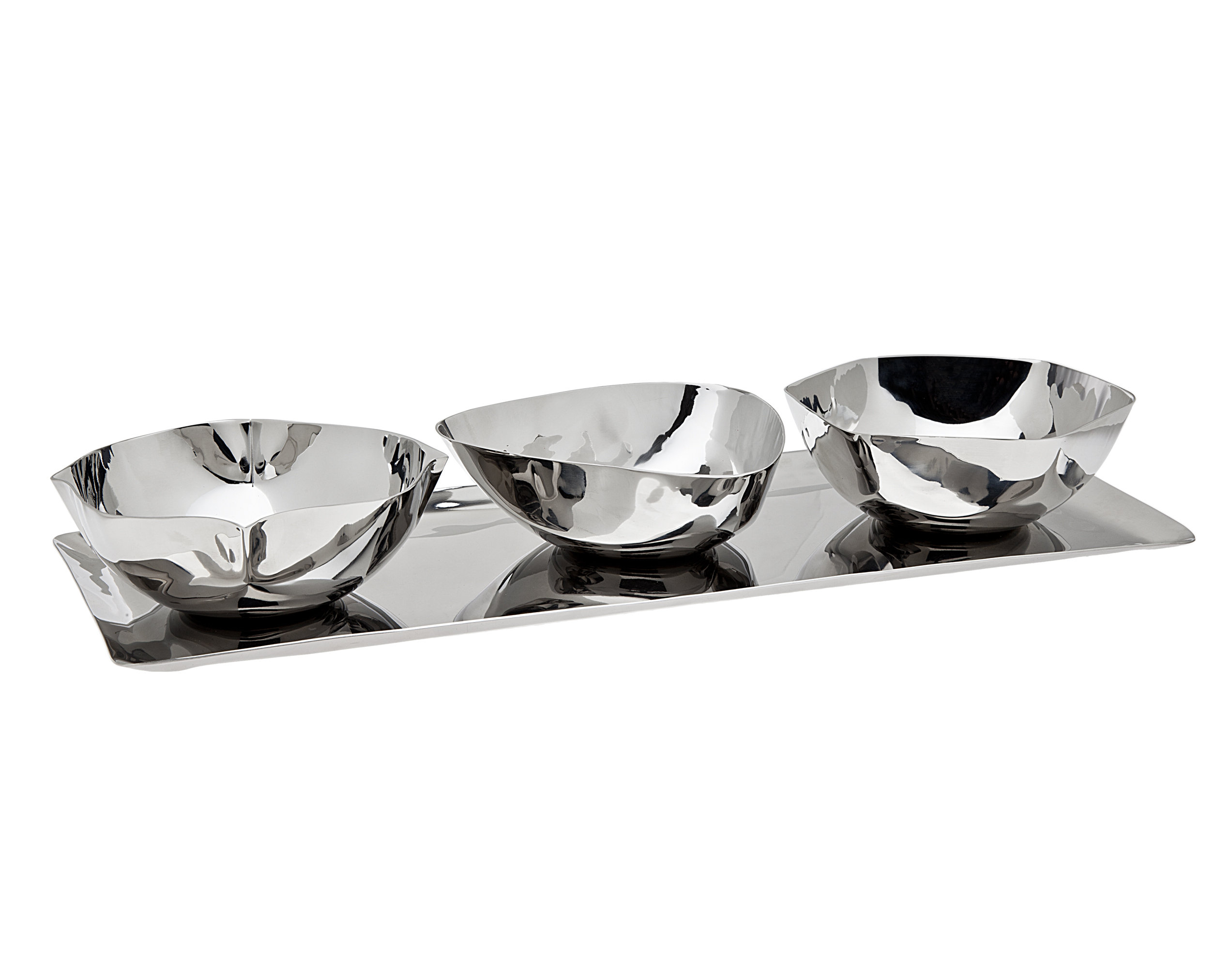 Godinger Silver Art Co Auburn 4 Piece Appetizer Server | Wayfair